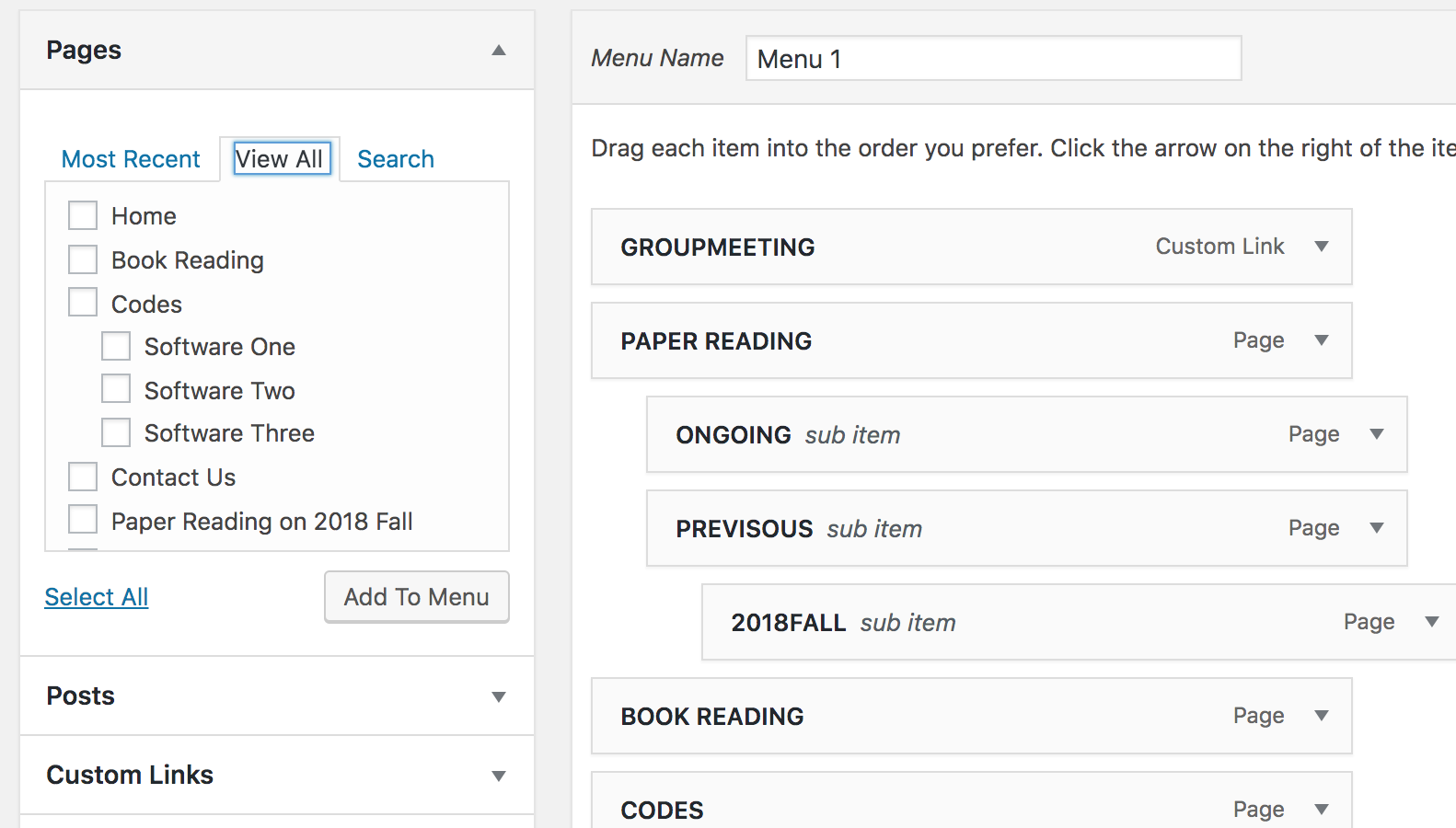 Groupmeeting Website Tutorial — MIG Documentation